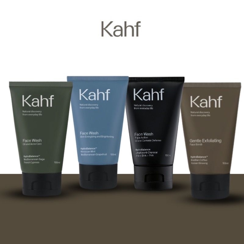 Kahf Face Wash Men - 100ml | Exp 2026-2027 | Men's Facial Wash Soap ...