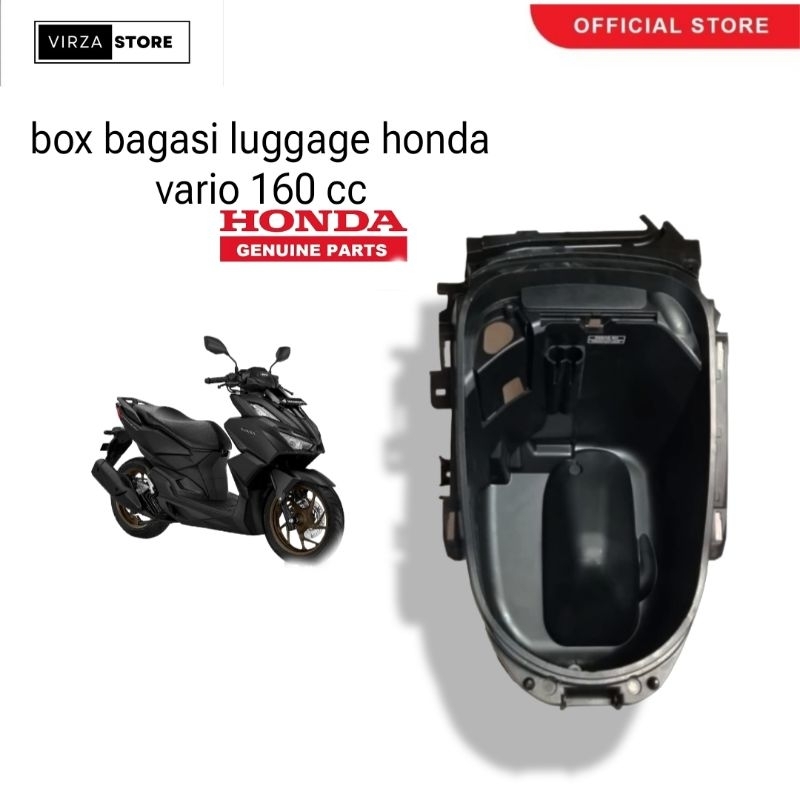 Vario 160 k2s LUGGAGE box HELMET box vario 160 LUGGAGE box | Shopee ...