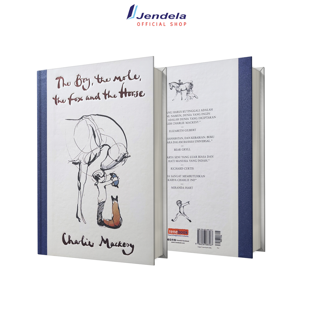 The Boy the Mole the Fox and the Horse book By Charlie Mackesy | Shopee ...