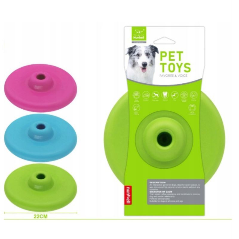 Nunbell FRISBEE DOG / FLYING PLATE DOG TOY | Shopee Philippines