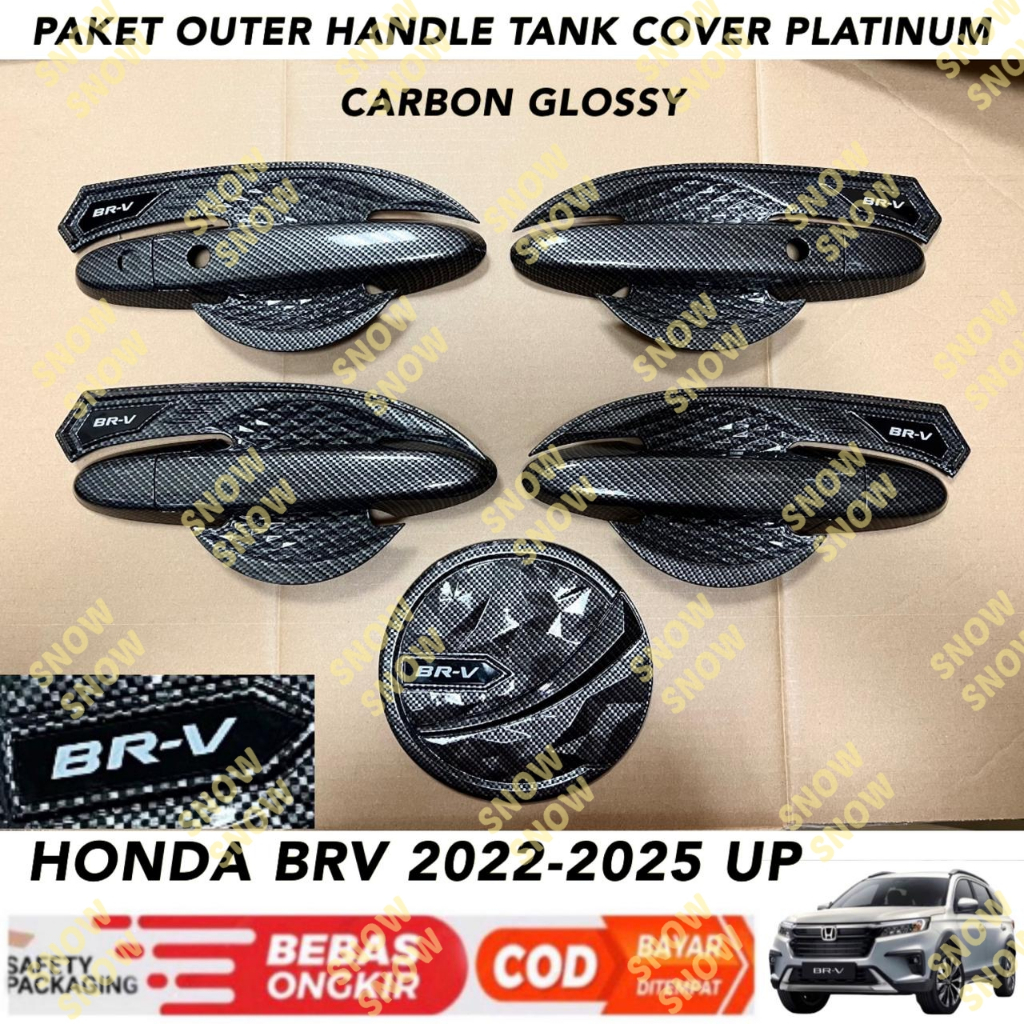 Outer Handle Tank Cover Bowl Package for Honda BRV 2022 2023 2024 2025 ...