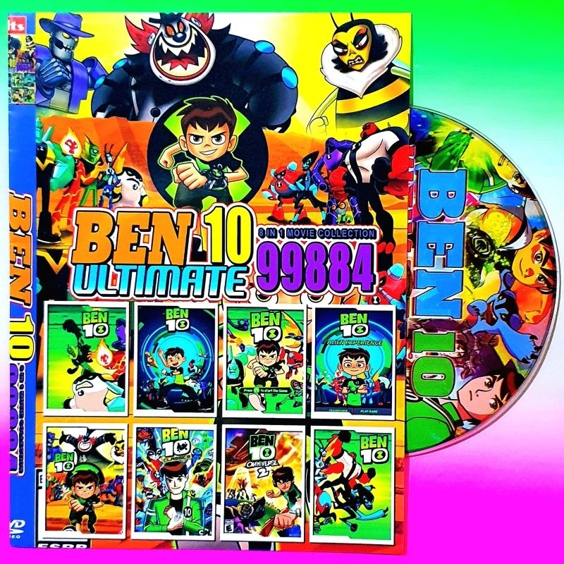 Ben 10 Movie Collection Film Cassette Indonesian cartoon ben10 | Shopee ...