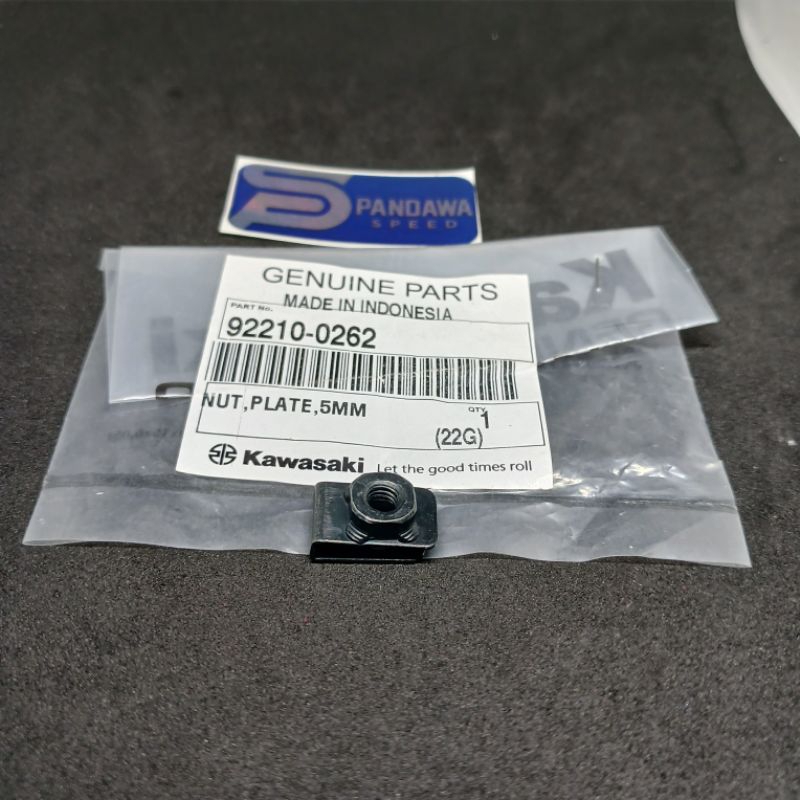 5MM Black Body Bolt Clip Nut Original kawasaki 92210-0262 | Shopee ...