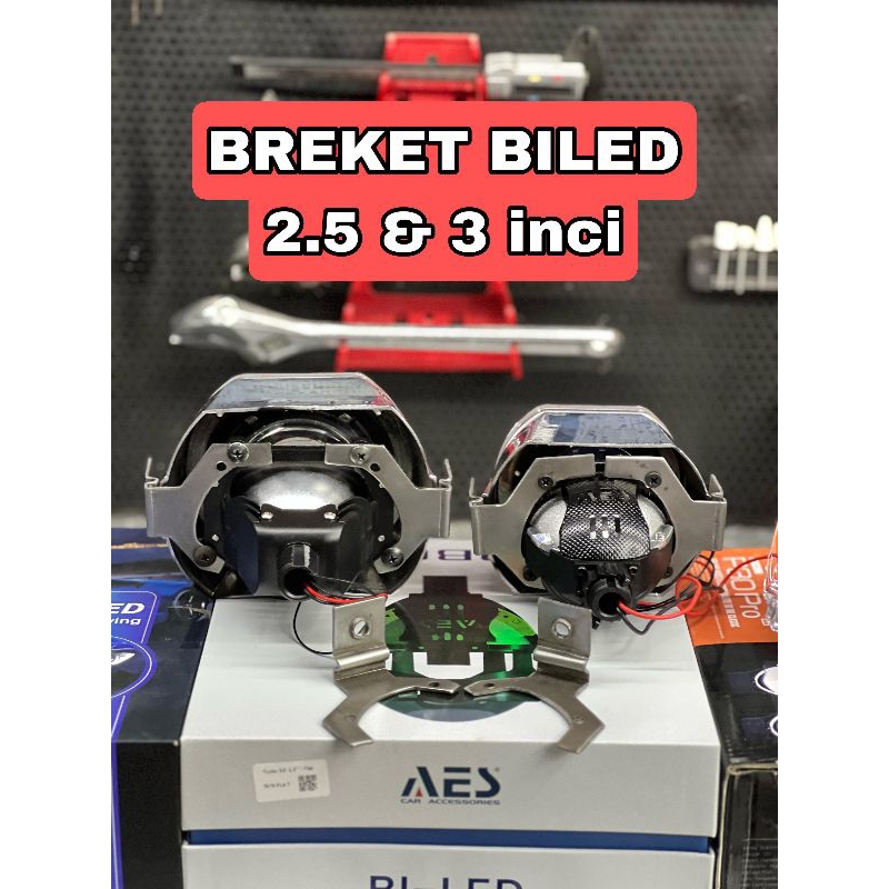 Universal 2.5 INCH AND 3 INCH BILED LIGHT BRACKETS FOR ALL TYPES OF ...