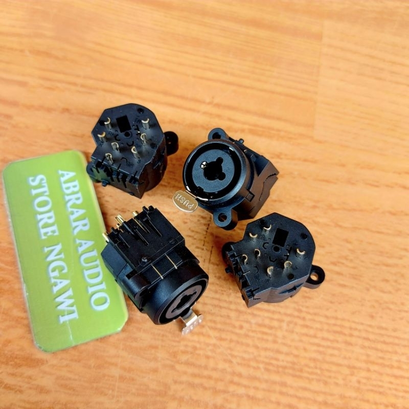 MULTI COMBO XLR CANON FAMALE AKAI BODY SOCKET | Shopee Philippines