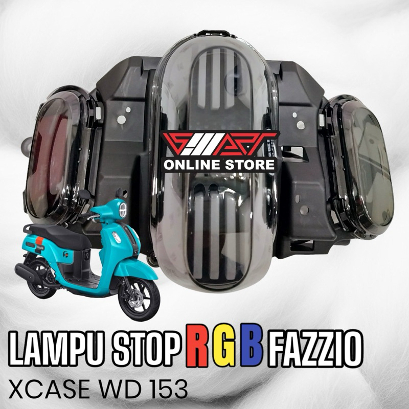 Color YAMAHA FAZZIO 125 RGB LED STOP LIGHT | Shopee Philippines