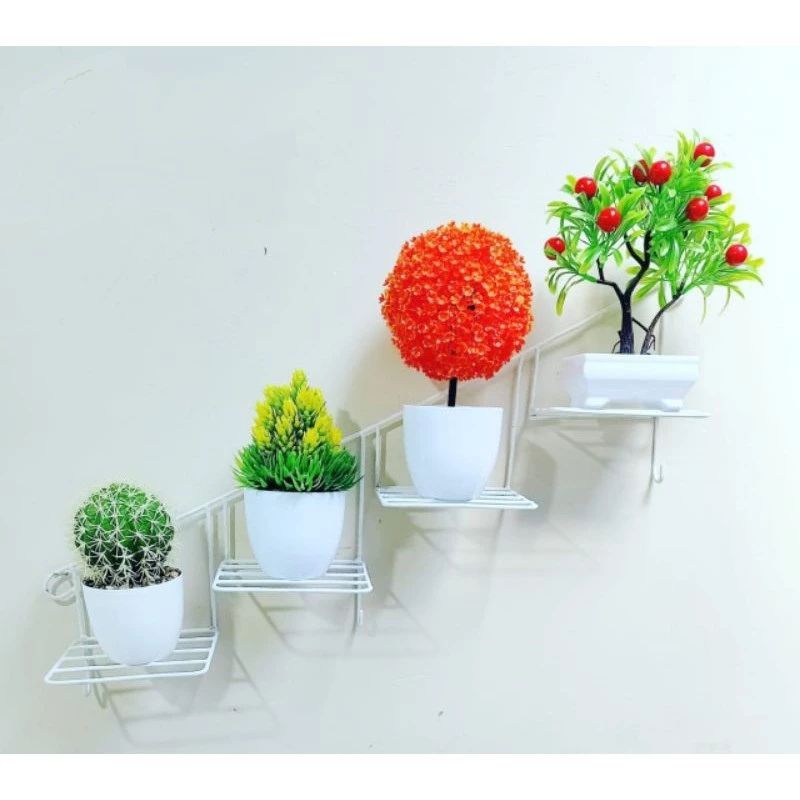 Wall mounted stand/ladder pot rack | Shopee Philippines