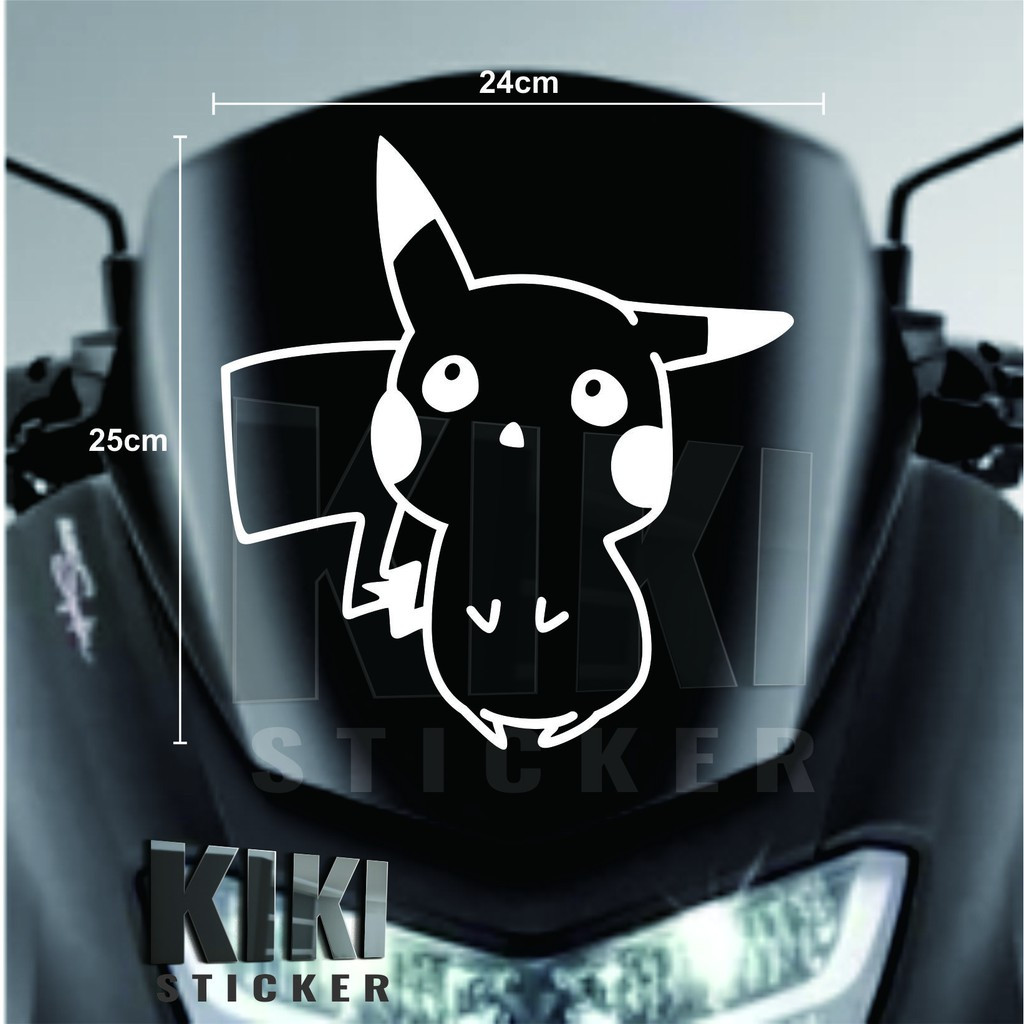 CUTTING STICKER - MOTORCYCLE BODY VISOR CAR GLASS STICKER - POKEMON ...