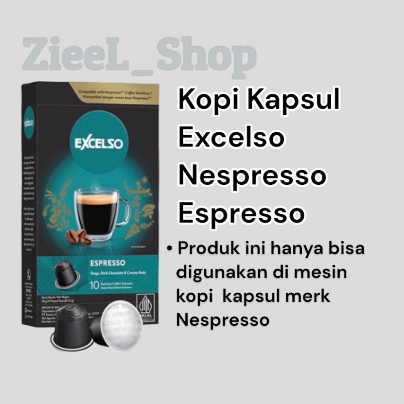 Excelso Nespresso Espresso Capsule Coffee | Shopee Philippines