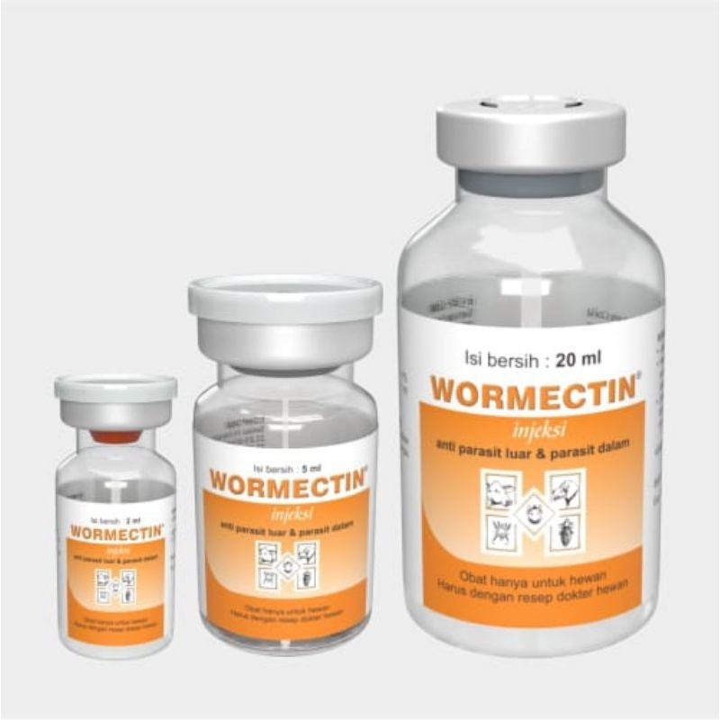 Wormectin Injection anti Parasite caplak Worm Ringworm | Shopee Philippines