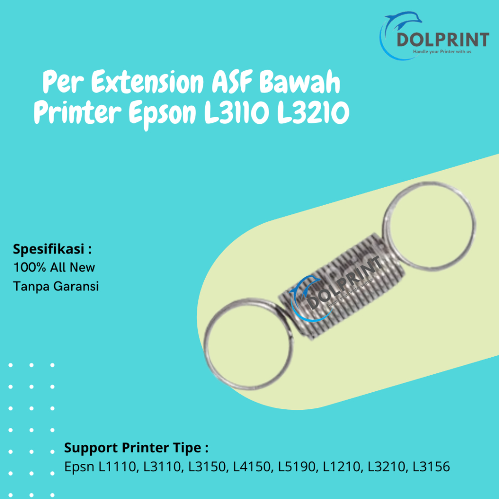 Spring Extension Spring Hook ASF Roller Bottom Epson Printer L3110 ...