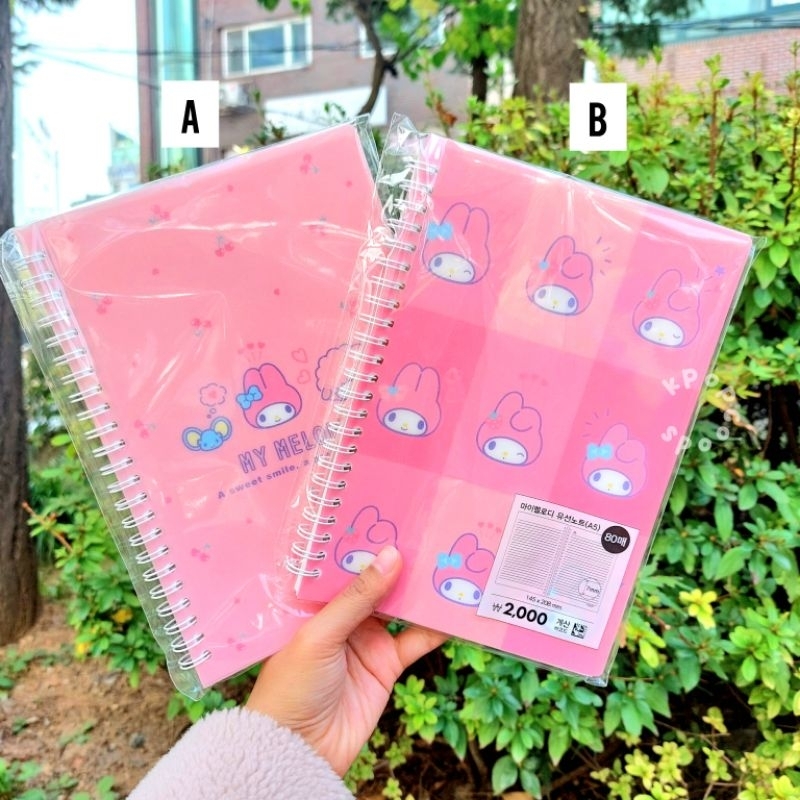 Daiso Sanrio My Melody Notebook | Shopee Philippines