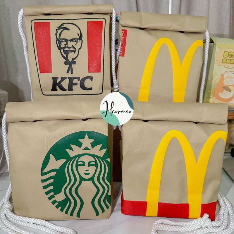 Mcd sling bag mcd pattern bag mcd sling bag starbucks sling bag kfc ...