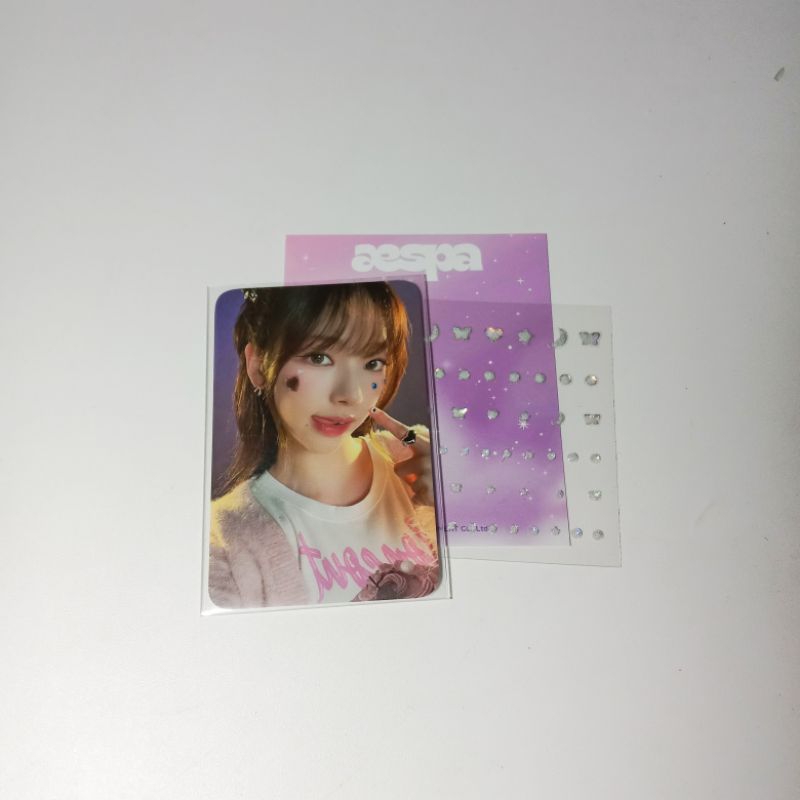 AESPA karina point sticker set photocard | Shopee Philippines