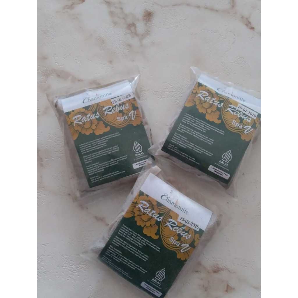 Ratus Boiled Spa V Chamomile for women with 20g size | Shopee Philippines