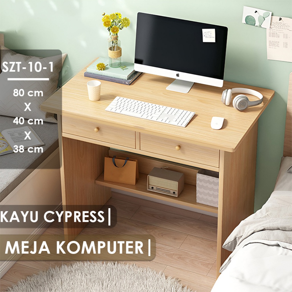KAYU Computer Desk Gaming Desk Office Desk Study Desk Minimalist Wooden ...