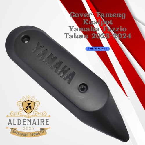 Yamaha Fazzio Motorcycle Exhaust Shield Cover 2023-2024 Standard Model ...