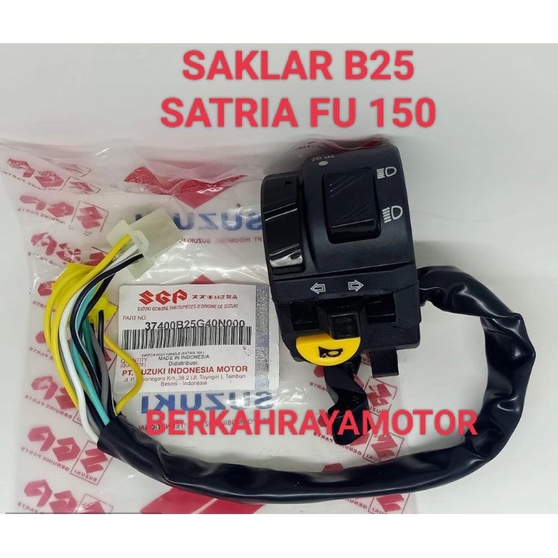 Left SWITCH B25 HOLDER SWITCH Twilight Lamp Long Lamp SATRIA FU 150 ...