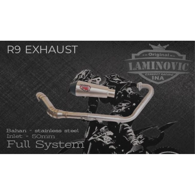 Exhaust R9 alpha series Fu sonic supra gtr mx king mx135 new old CS one ...