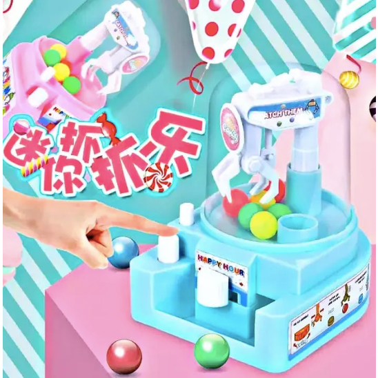MESIN Enisoo STORE - YG 18 mini Ball Claw Machine / mini Viral Claw ...