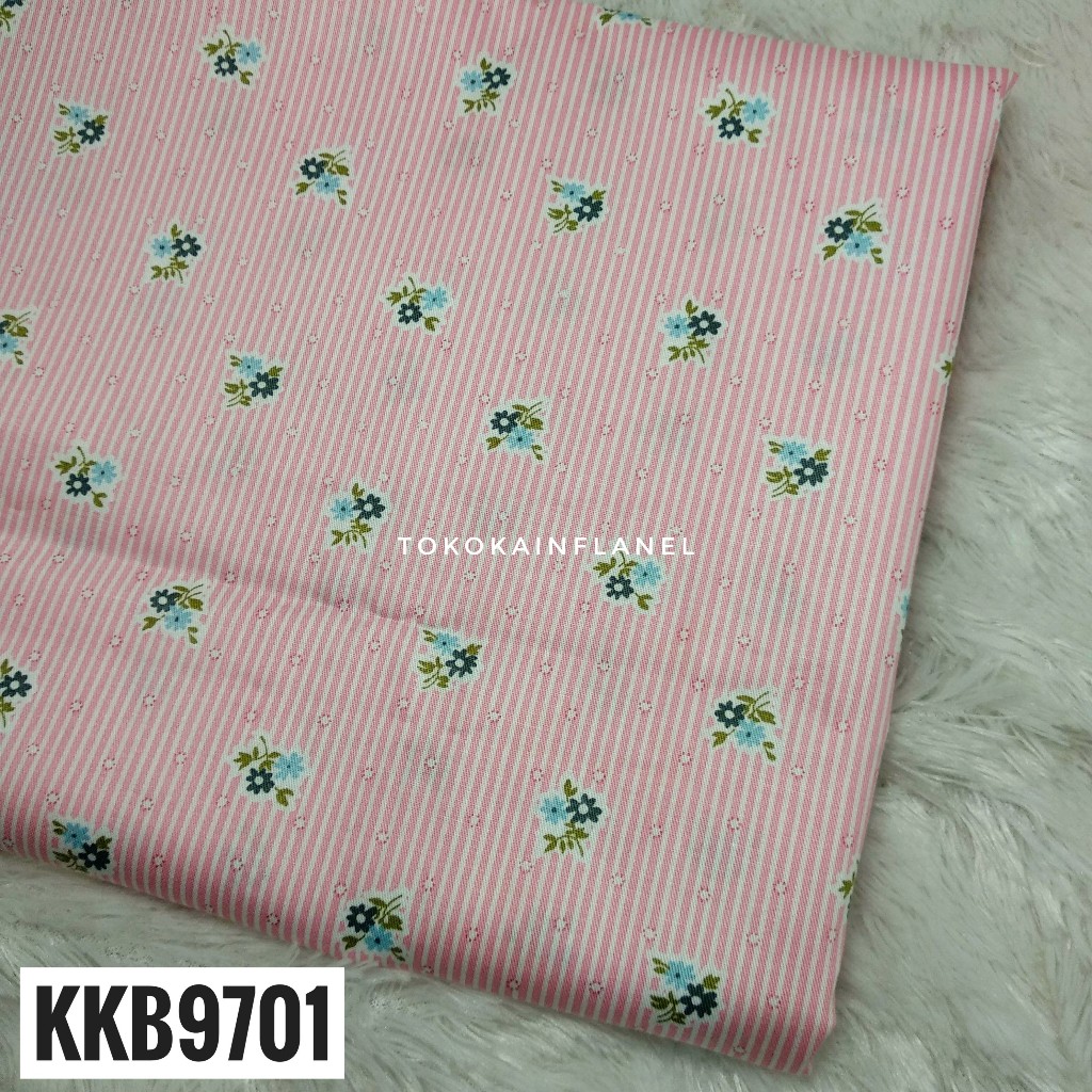 KATUN Kkb9701 Japanese Cotton Fabric / Material with Small Stripe ...