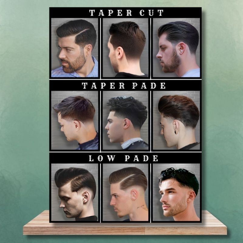 BARBERSHOP POSTER LATEST BARBER POSTER HAIR CUTTING POSTER | Shopee ...