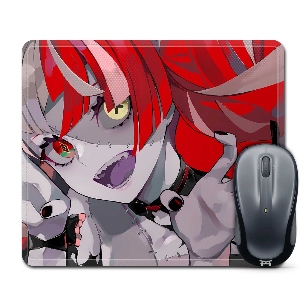 Kureiji OLLIE RAWR anime vtuber gaming Mouse pad - HOLO ID Rubber ...
