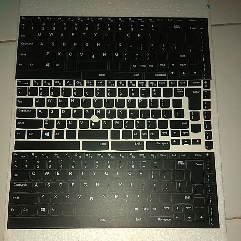 LENOVO THINKPAD 14" KEYBOARD STICKER FOR ALL TYPES | Shopee Philippines