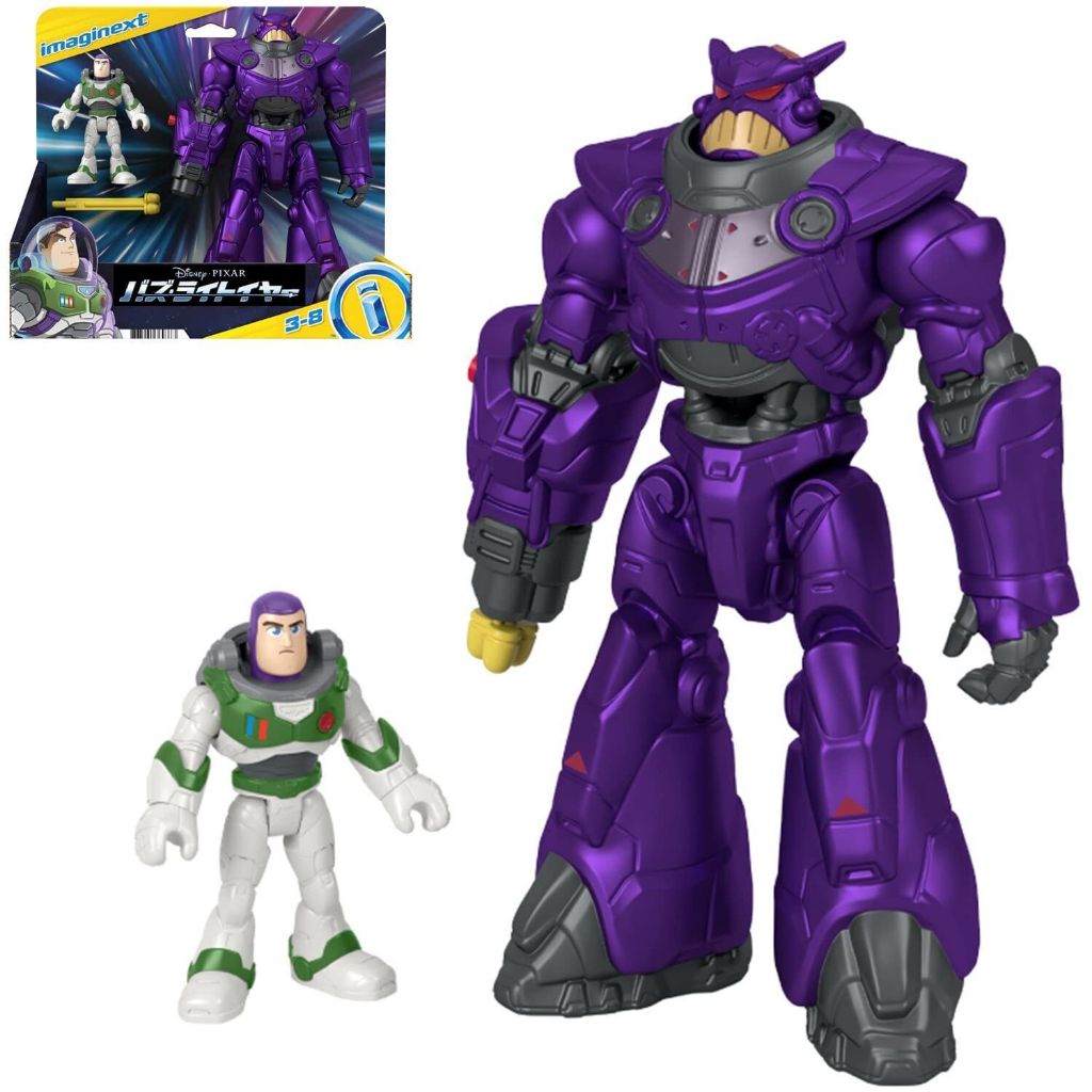 Zurg Battle Blast & Buzz Imaginext Disney Pixar Lightyear Kids Toys ...