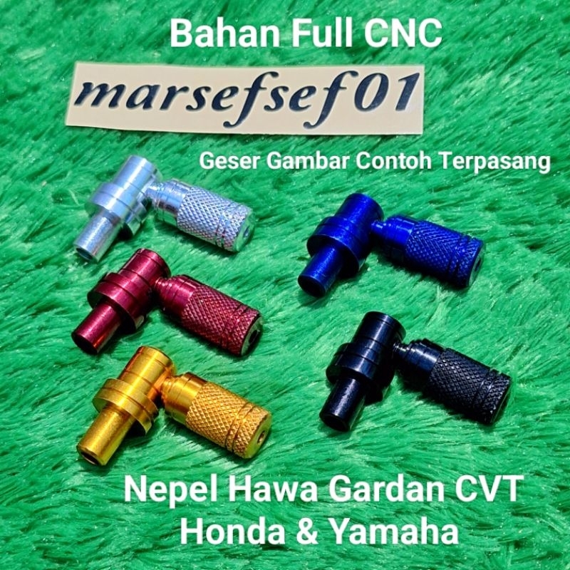 CNC CVT Air Cover Nepel Honda Beat Scoopy Vario Spacy Airblade Yamaha ...