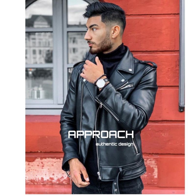 Most Popular ROCK N ROLL Jacket/ RAMONES Jacket/Ers SEMI Leather Jacket ...