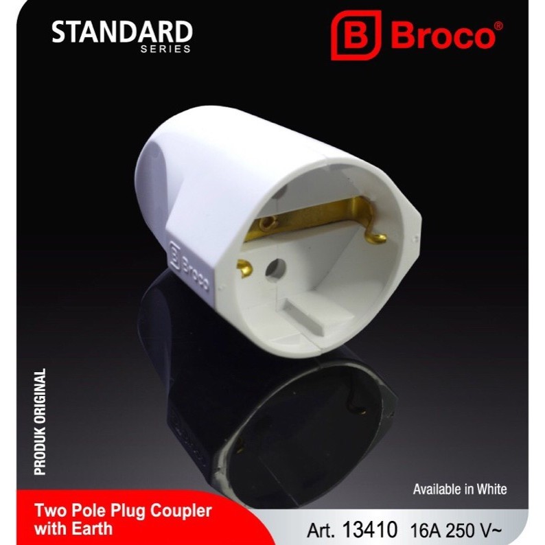 BROCO GROUND CONTACT PLUG STOP HANGING CONTACT CONTRA BROCO PUTIH ...