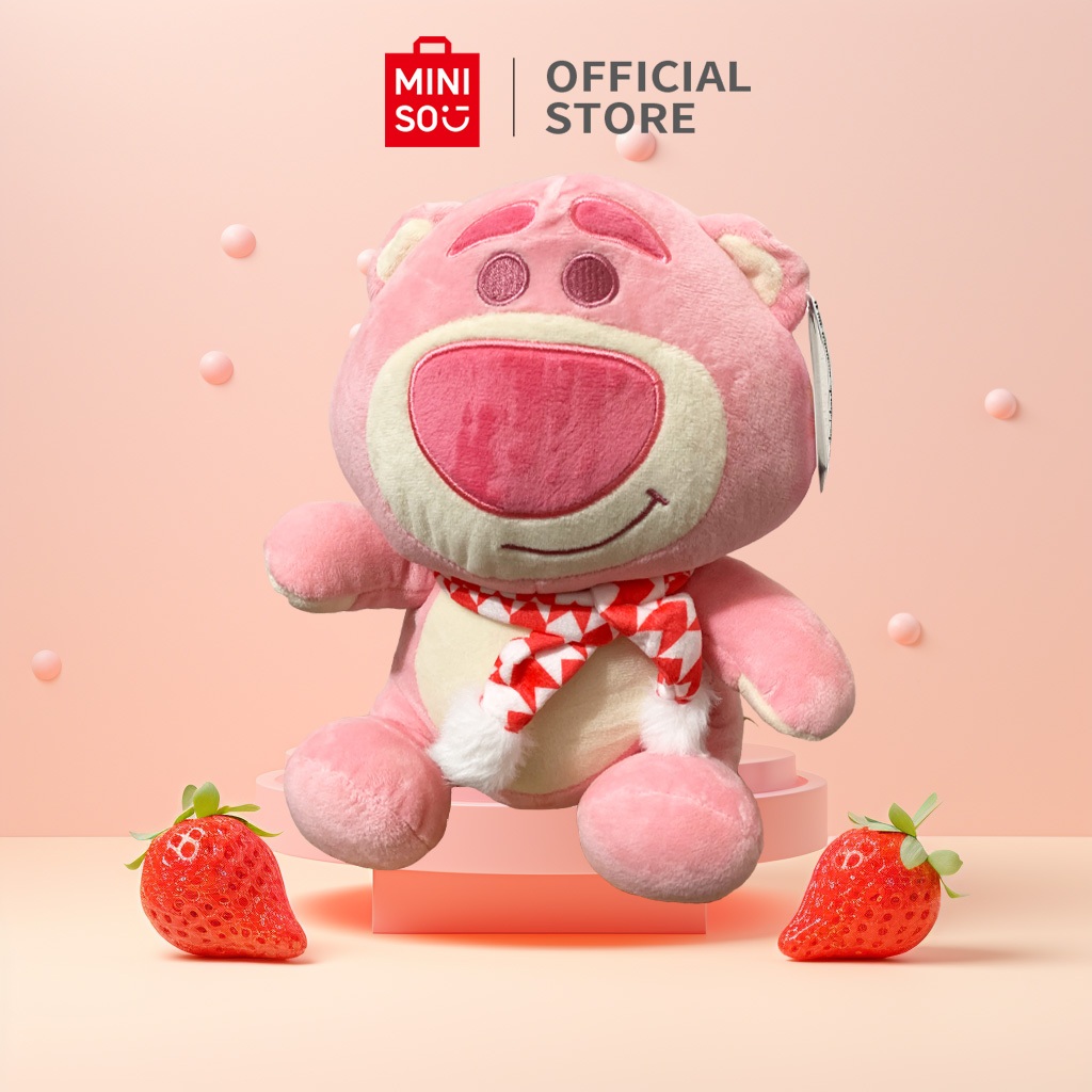 Miniso Stuffed Lotso Disney Toy Story Cute Plush Toy | Shopee Philippines