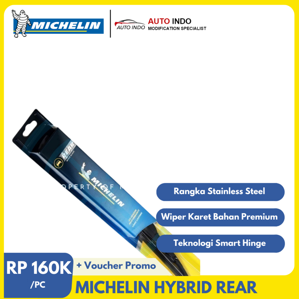 Michelin Rainforce Hybrid Rear Car Wiper Rear Wiper | Shopee Philippines