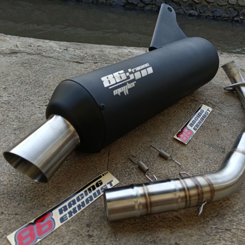 Latest Racing Exhaust original 86 Racing Sound bass Round Cool pnp ...
