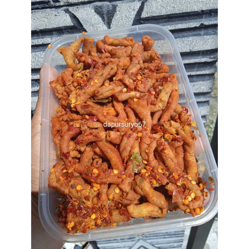 Delicious Intestine Chips Large Pack 1Kg Savory Crispy | Shopee Philippines