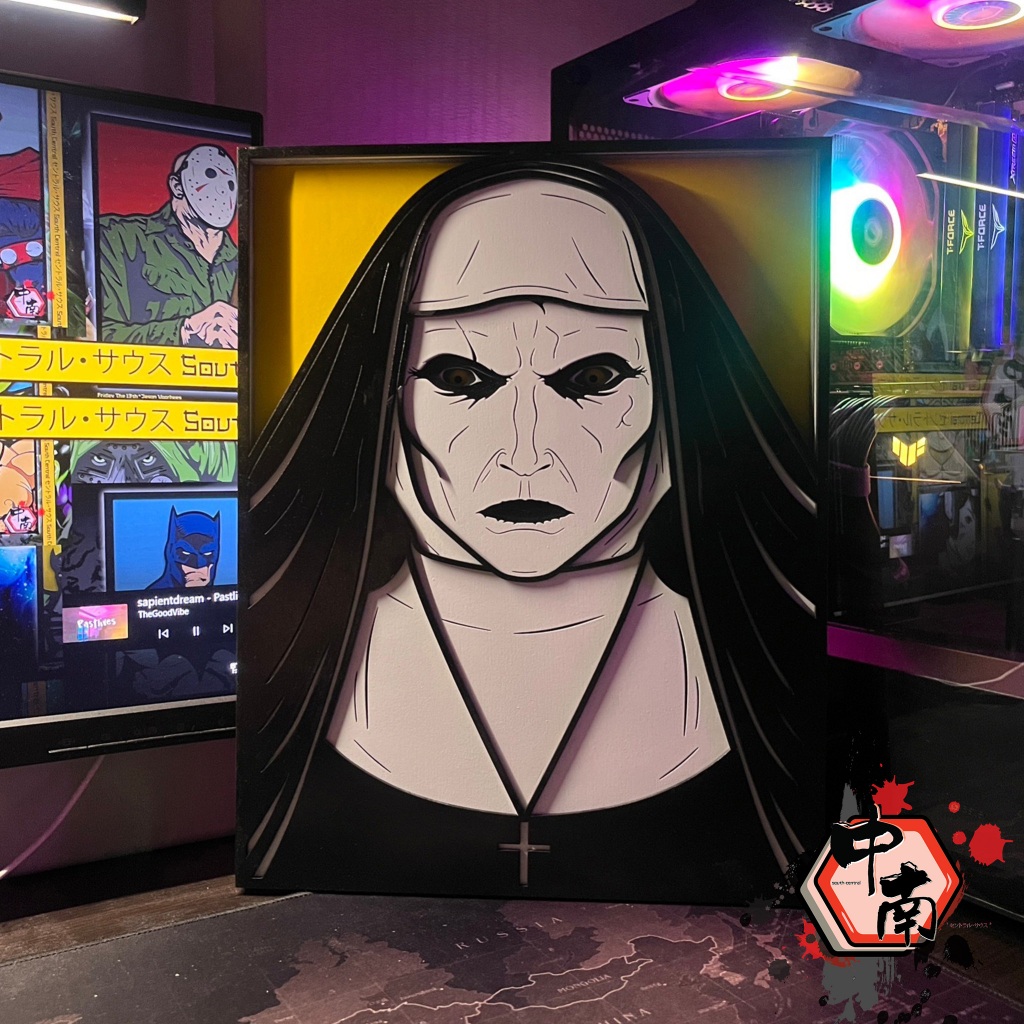 3d Multilyer The Nun Valak Poster | Shopee Philippines