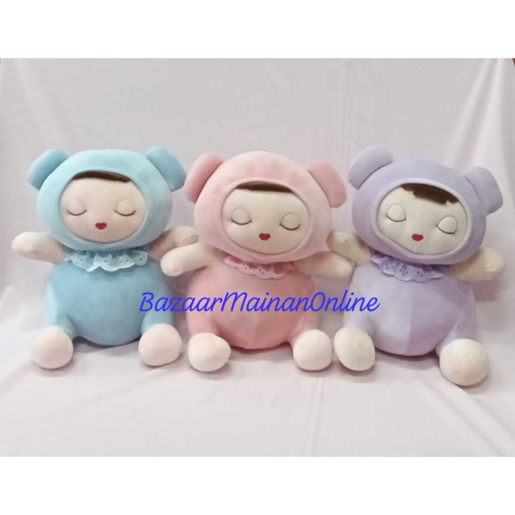 Cute Baby Miu-Miu W/Rattle Doll – Soft Spandex Material – Dacron ...