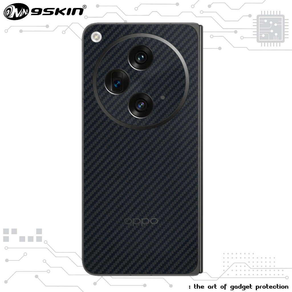 9skin - OPPO FIND N3 FOLD Skin Protector 3M Carbon Textures | Shopee ...