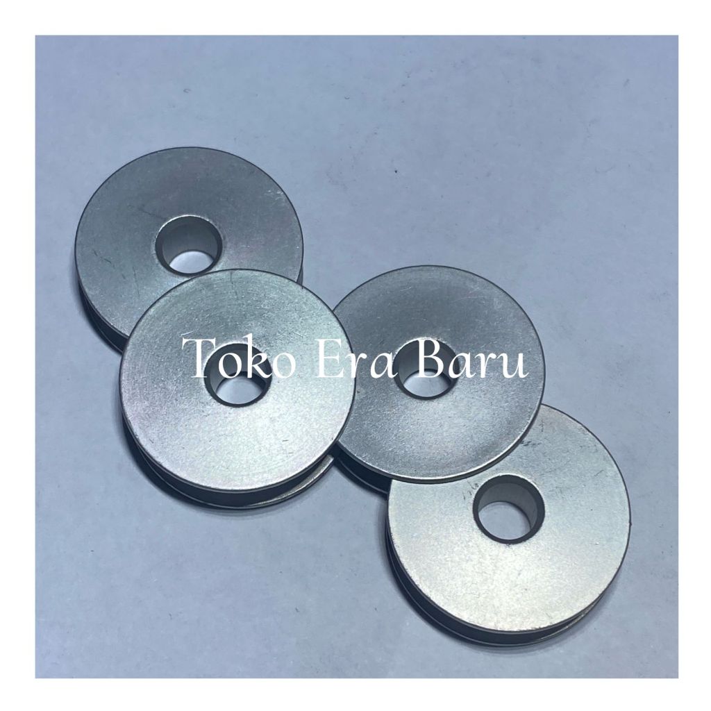 MESIN Aluminum SPUL BUTTON HOLE ZIGZAG SPOOL BOBBIN INDUSTRIAL SEWING ...