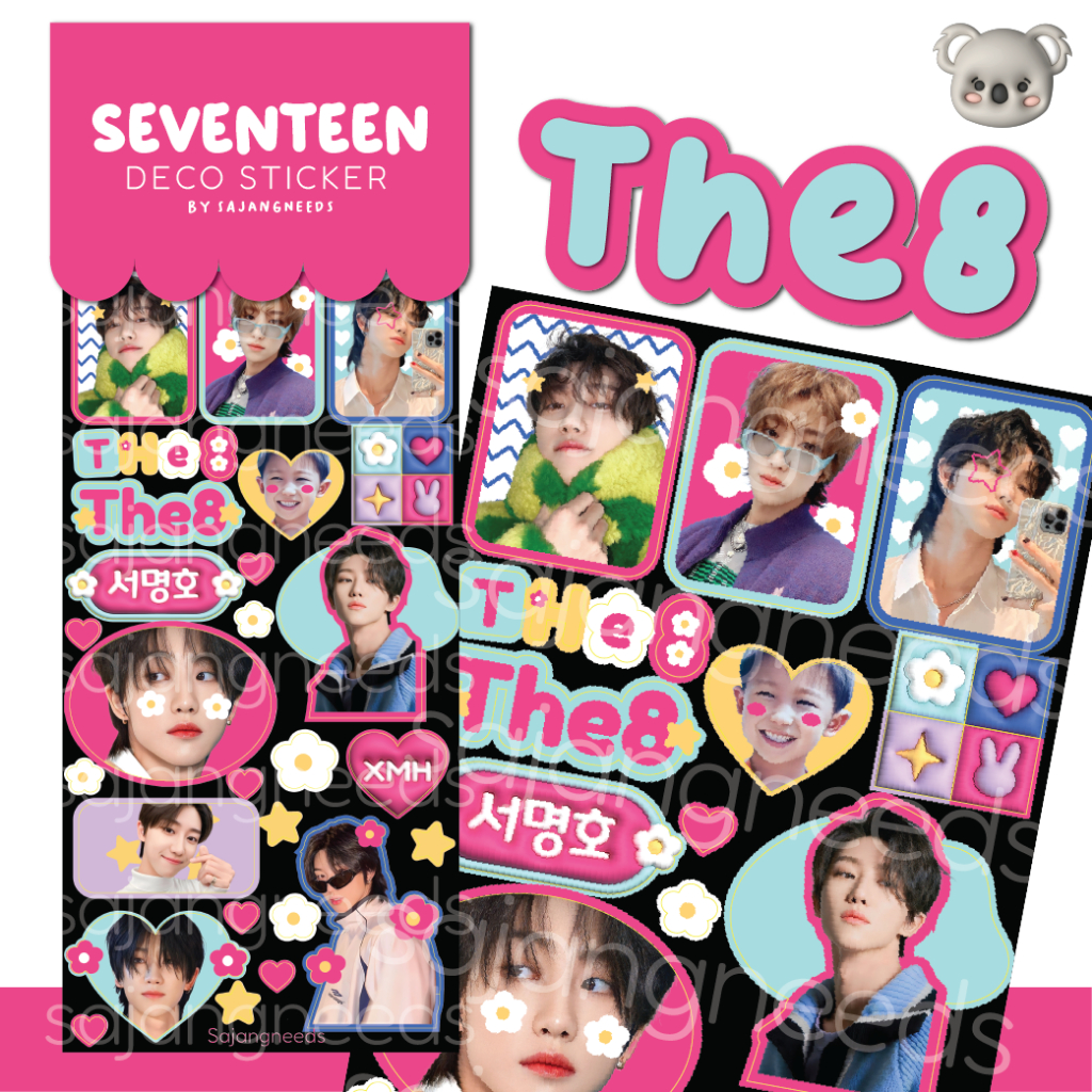 Seventeen GLITTERY DECO STICKER | Shopee Philippines
