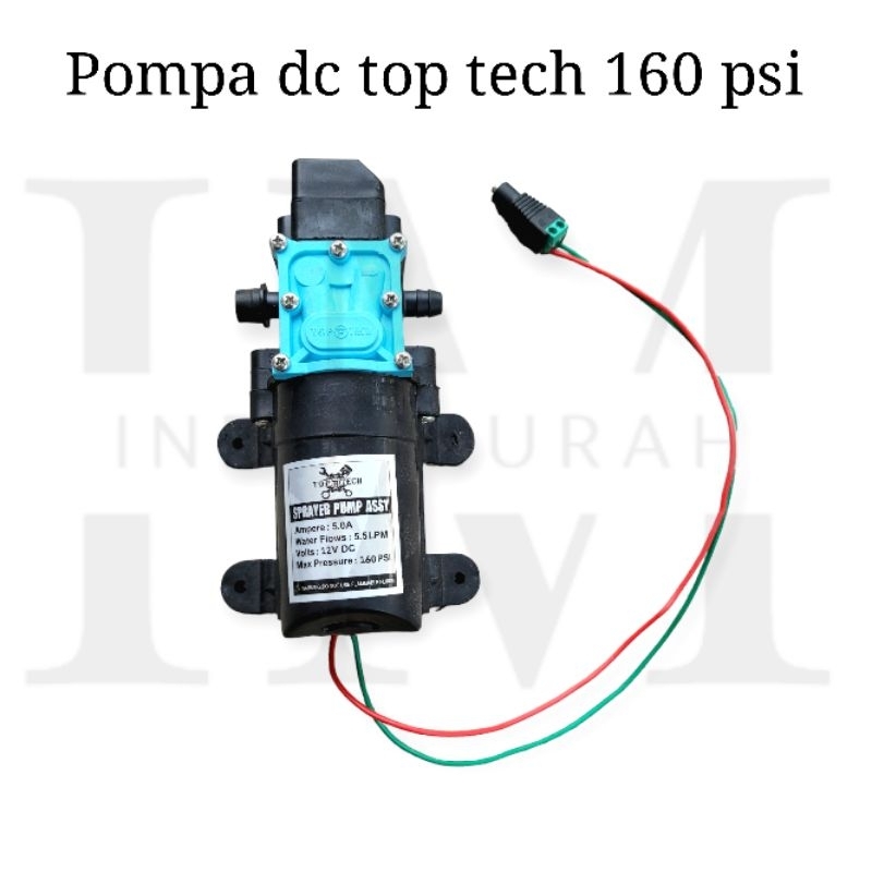 MESIN High pressure water pump 12v 160 psi / Dinamo pump sprayer Car ...