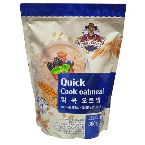[800Gram] Mr OAT Instant Oatmeal/Quick Cook Oatmeal 800gr | Shopee ...