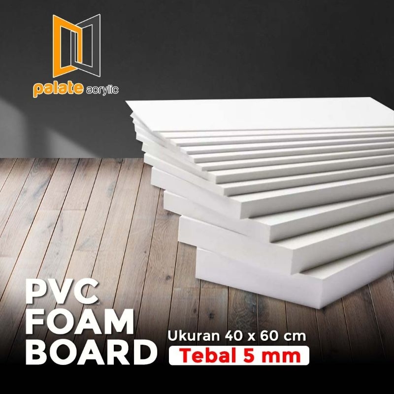 PVC Foam Board 5MM uk 60x40cm | Shopee Philippines