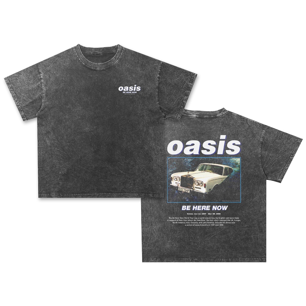 Washing OVERSIZE T-Shirt "OASIS" | Washed Shirt | Vintage T-Shirts ...