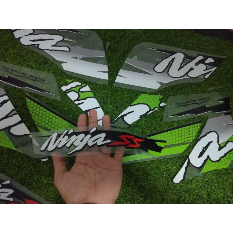 Kawasaki Ninja SSR 150 Transparent Striping Sticker original Design ...