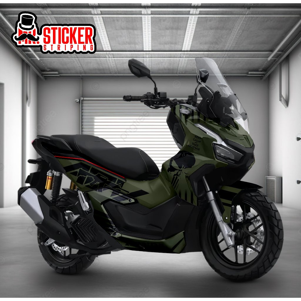 Honda ADV 160 ADV 150 decal full body custom sticker free design ...