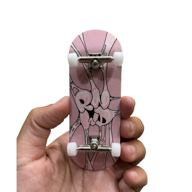 Rainwood Fingerboard Fullset Standard Bubble Pink | Shopee Philippines