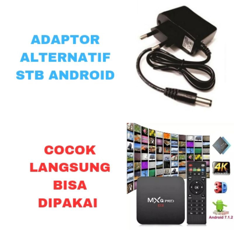 Power Adapter/CAS/CAS/CHARGER STB ANDROID Type MXQ PRO/ACCESSGO PRIMA ...