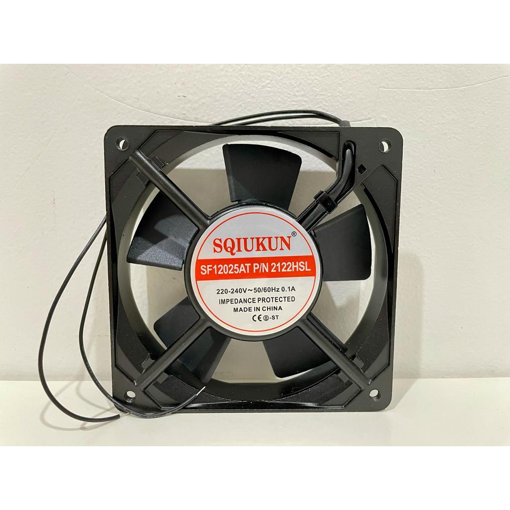 220v 12cm AC Fan / 220 Volt AC Fan 12x12 cm 2.6 cm thick | Shopee ...